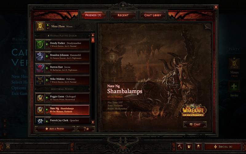 Diablo III - Interface Diablo galéria | Diablo Hungary