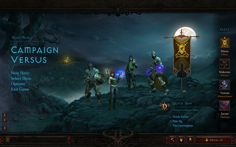 206 | Diablo III - Interface Diablo galéria | Diablo Hungary